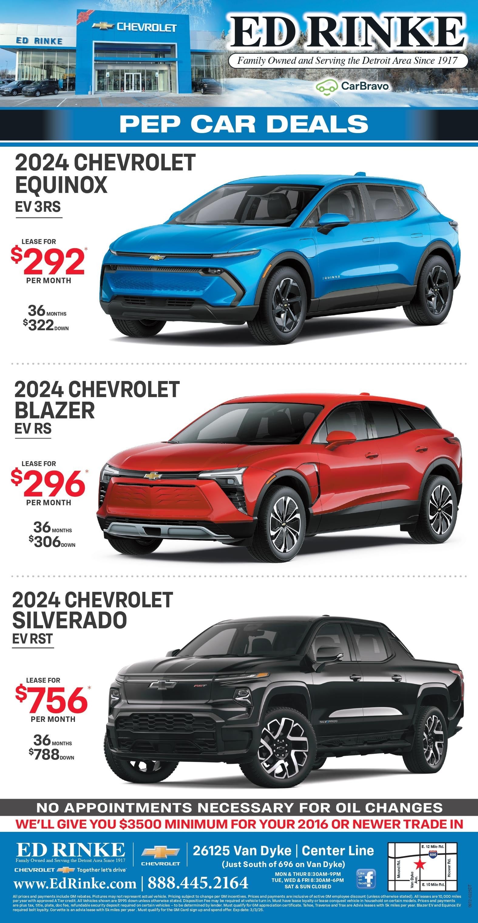 Ed Rinke Chevrolet Buick GMC - New-car-weekly-ads